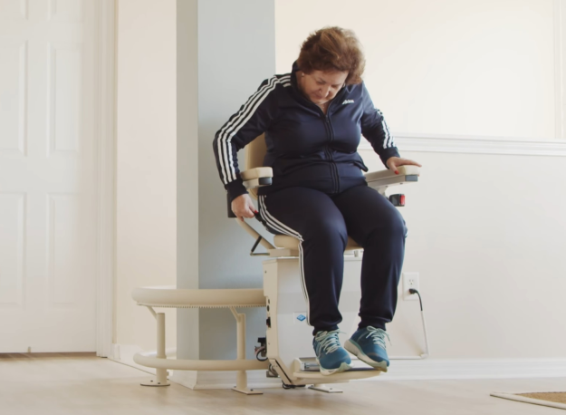 Harmar Helix Curved Stair Lift Electropedic Los Angeles